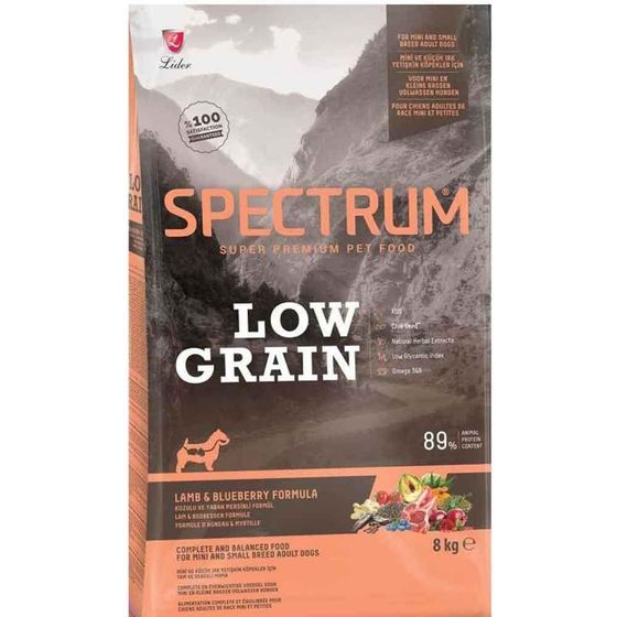 Spectrum Low Grain 8+1 kg Kuzulu ve Yaban Mersinli Mini ve Küçük Irk ...