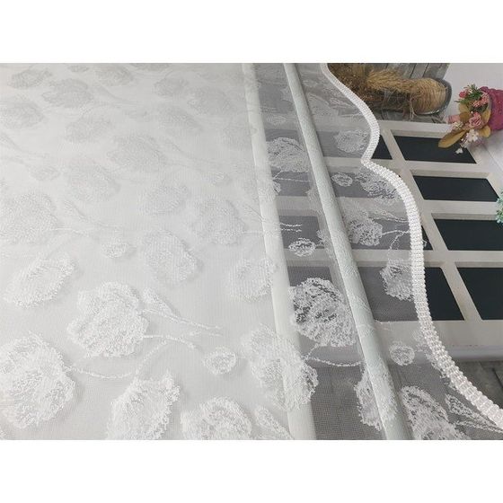 Storburada STB1093 Çift Mekanizmalı Kirli Tül Beyaz Ekru 30x200 cm Stor ...
