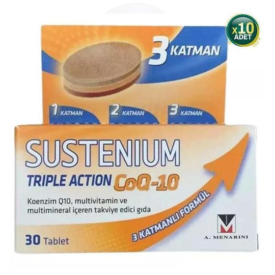 Sustenium Triple Action CoQ-10 10x30 Tablet Fiyatları