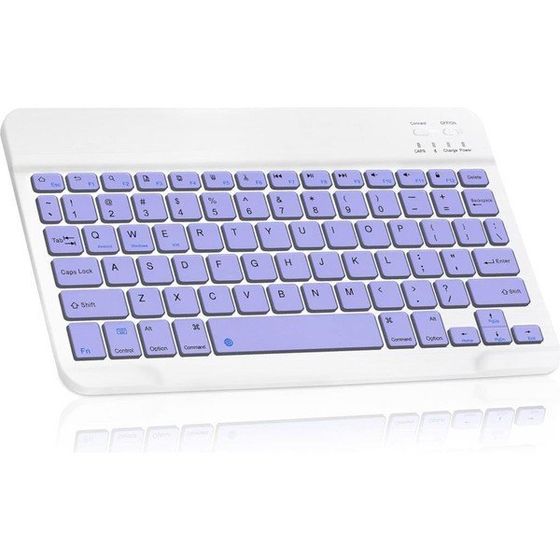 TezMax Wenn X Tab 10 inç Uyumlu Kablosuz Bluetooth Şarj Edilebilir Mor ...