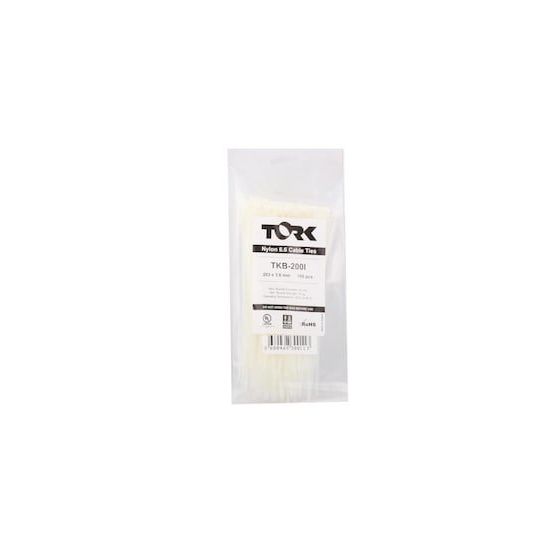 Tork TRK-250-3,5 mm Beyaz 100'lü Kablo Bağı Fiyatları