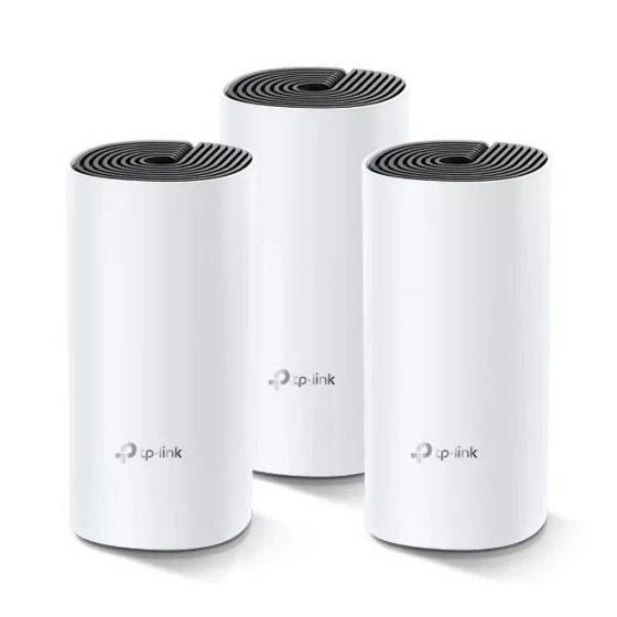 TP-Link Deco-M4 AC1200 Üçlü Mesh 1200 Mbps Dual Band 2 Port Gigabit Lan ...