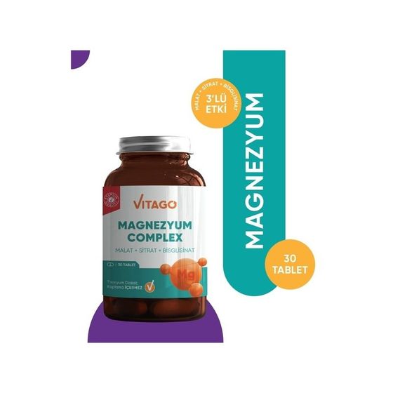 Vitago Magnezyum Complex 30 Tablet Fiyatları