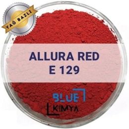 Blue Kimya 1 kg Lake Allura Red Bayrak Kırmızısı E129 Yağ Bazlı Toz ...