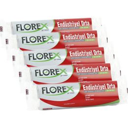 Florex Endüstriyel 55x60 5 Rulo Orta Siyah Çöp Poşeti Fiyatları