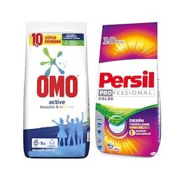 Omo Matik 10 kg + Persil Matik Color 10 kg Çamaşır Deterjanı Fiyatları